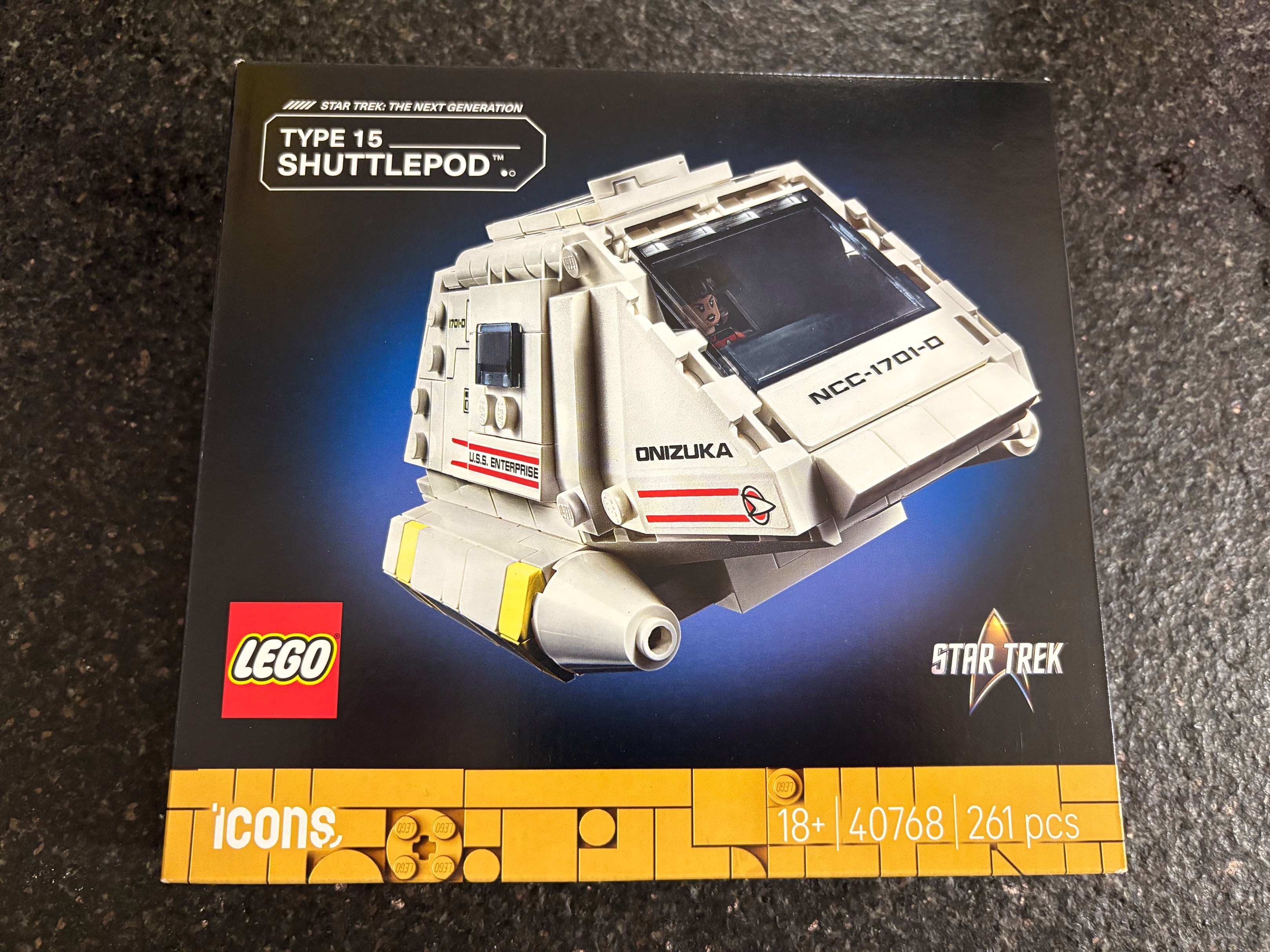 LEGO Icons Star Trek Type 15 Shuttlepod 40768, Hobbies & Toys, Toys ...