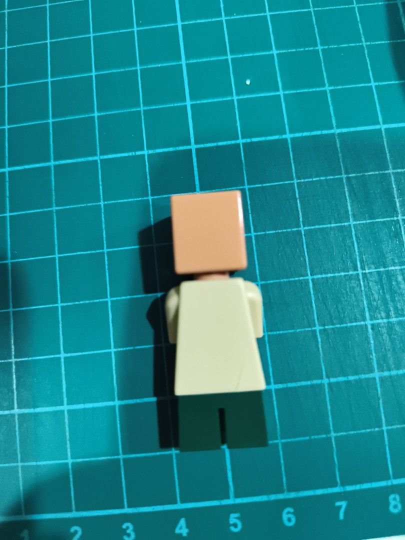 Lego Minecraft Villager Figure. Crack at back of torso. $1, Hobbies ...