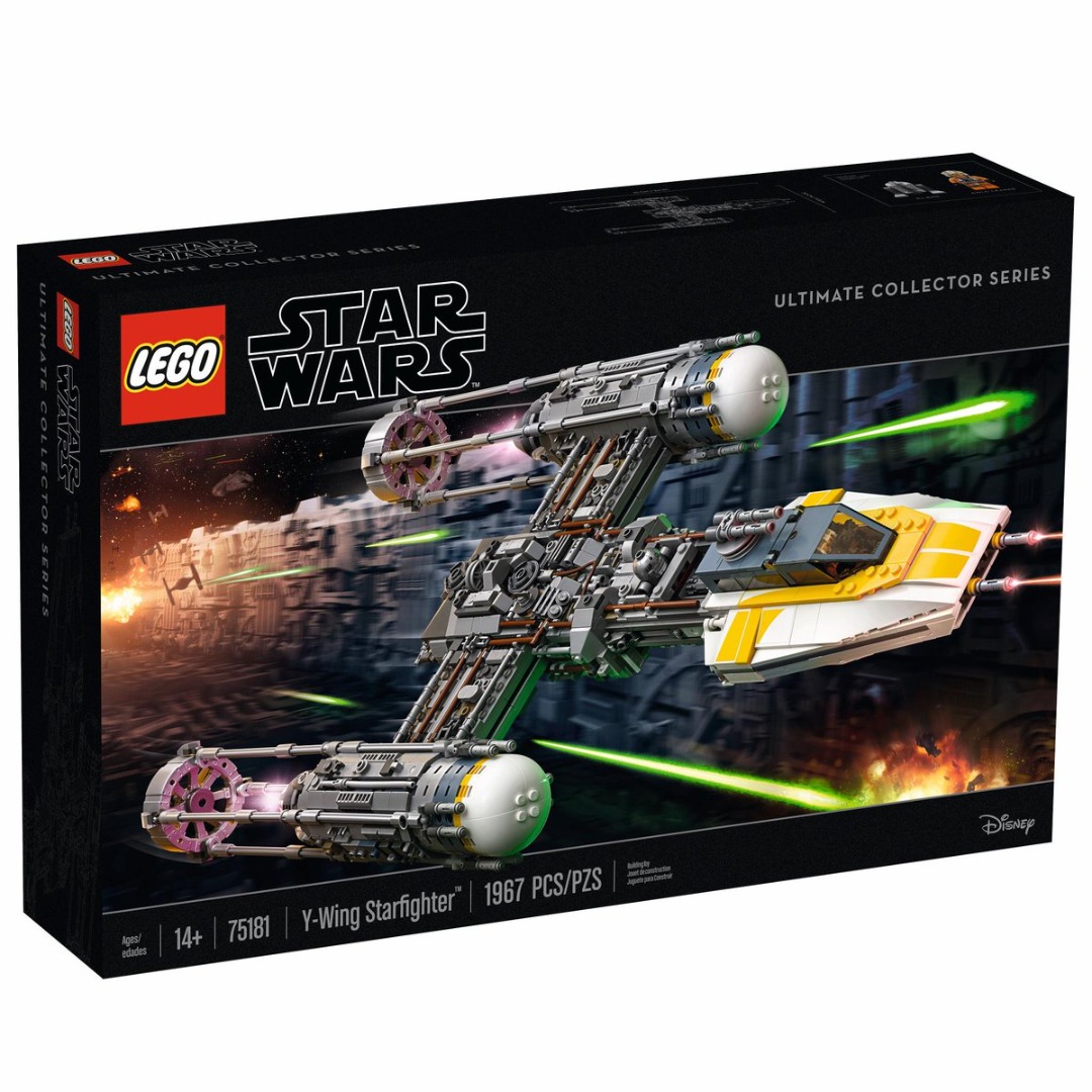 LEGO UCS Star Wars Y-Wing Starfighter 75181, Hobbies & Toys, Toys ...
