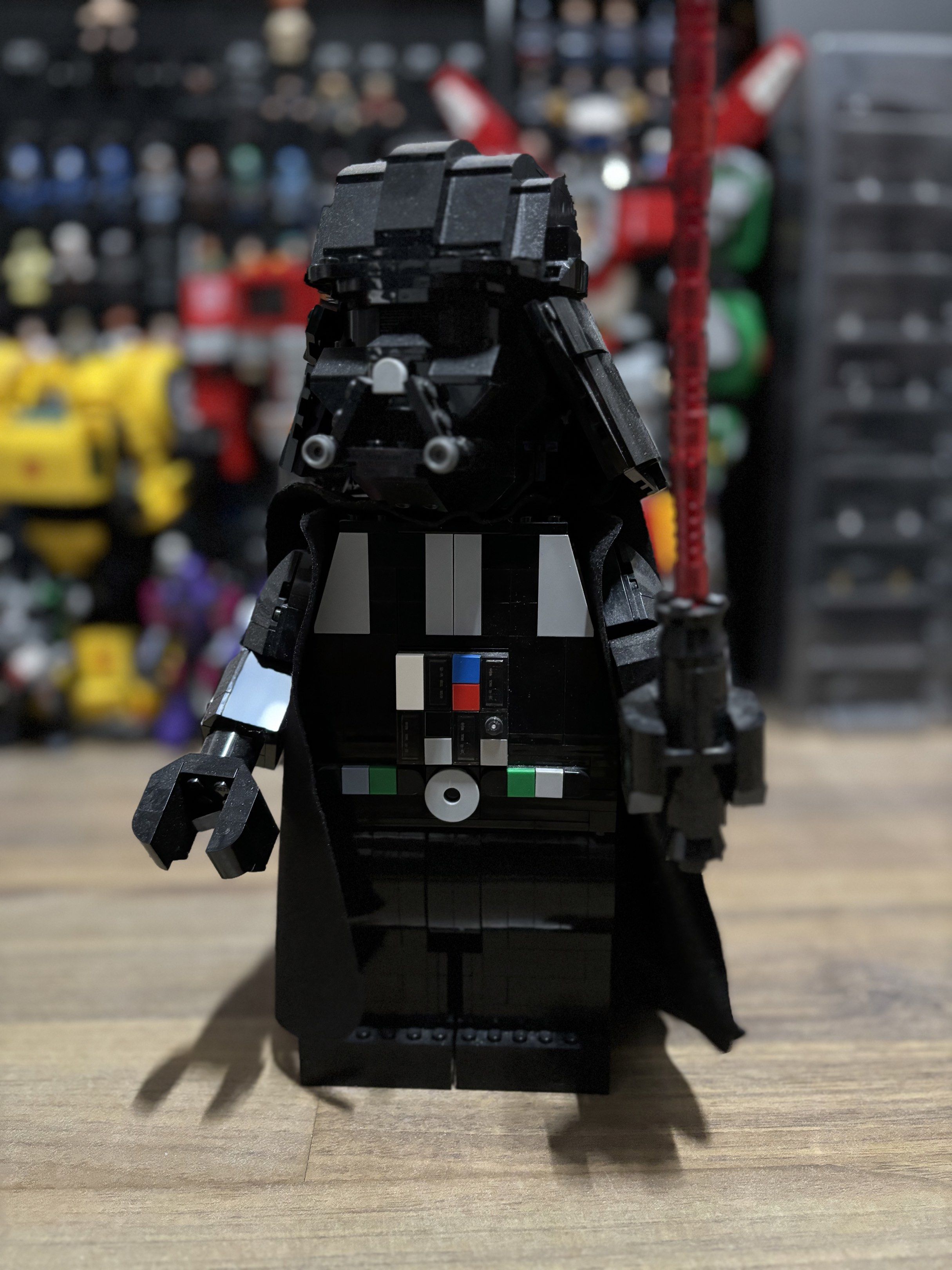 LEGO up-scaled Darth Vader minifigure MOC, Hobbies & Toys, Toys & Games ...
