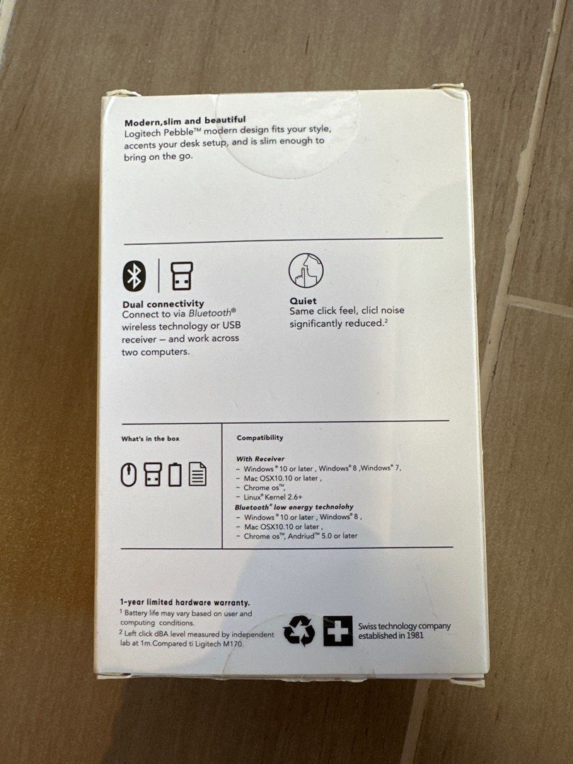 Logitech Pebble Wireless Mouse - Green, Computers & Tech, Parts ...