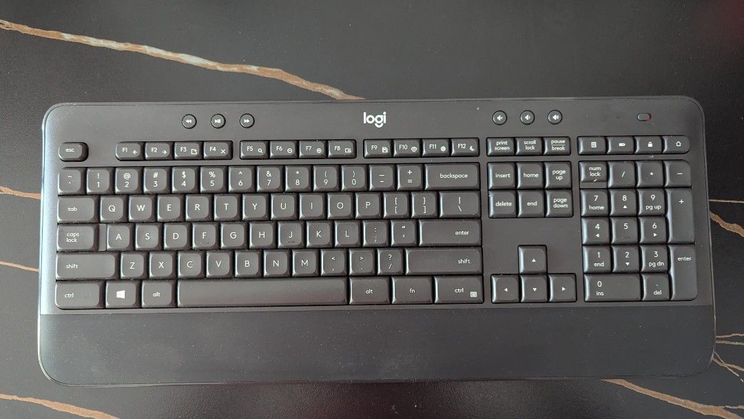 Logitech Wireless Keyboard, Computers & Tech, Parts & Accessories ...
