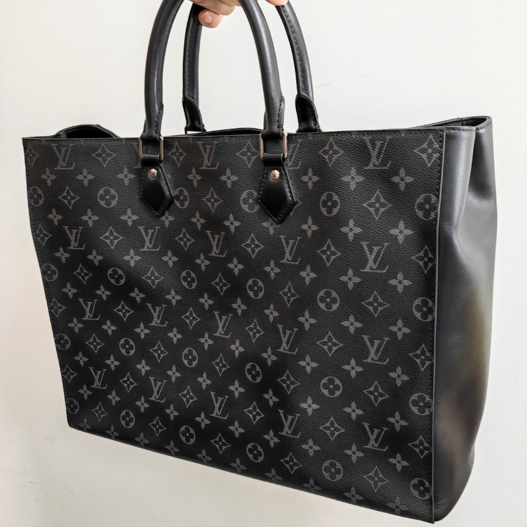 Louis Vuitton Monogram Eclipse Grand Sac Tote Bag, Luxury, Bags ...