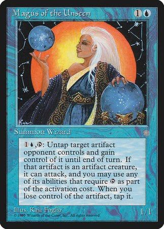 Magus of the Unseen - Magic: The Gathering Card, Hobbies & Toys, Toys ...