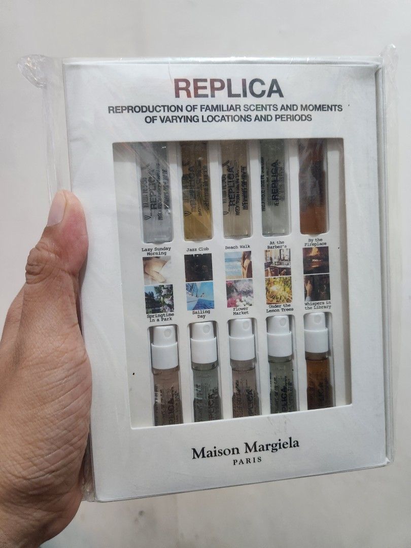 Maison Margiela Replica Mini Perfume Set 2ml×10, Beauty & Personal Care ...