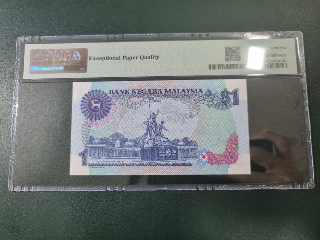 Malaysia 5th Series - $1 ( BA Replacement Prefix ), Hobbies & Toys ...