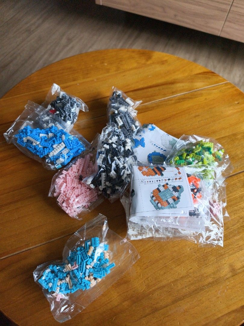 Marine Life Building Blocks, Hobbies & Toys, Toys & Games on Carousell