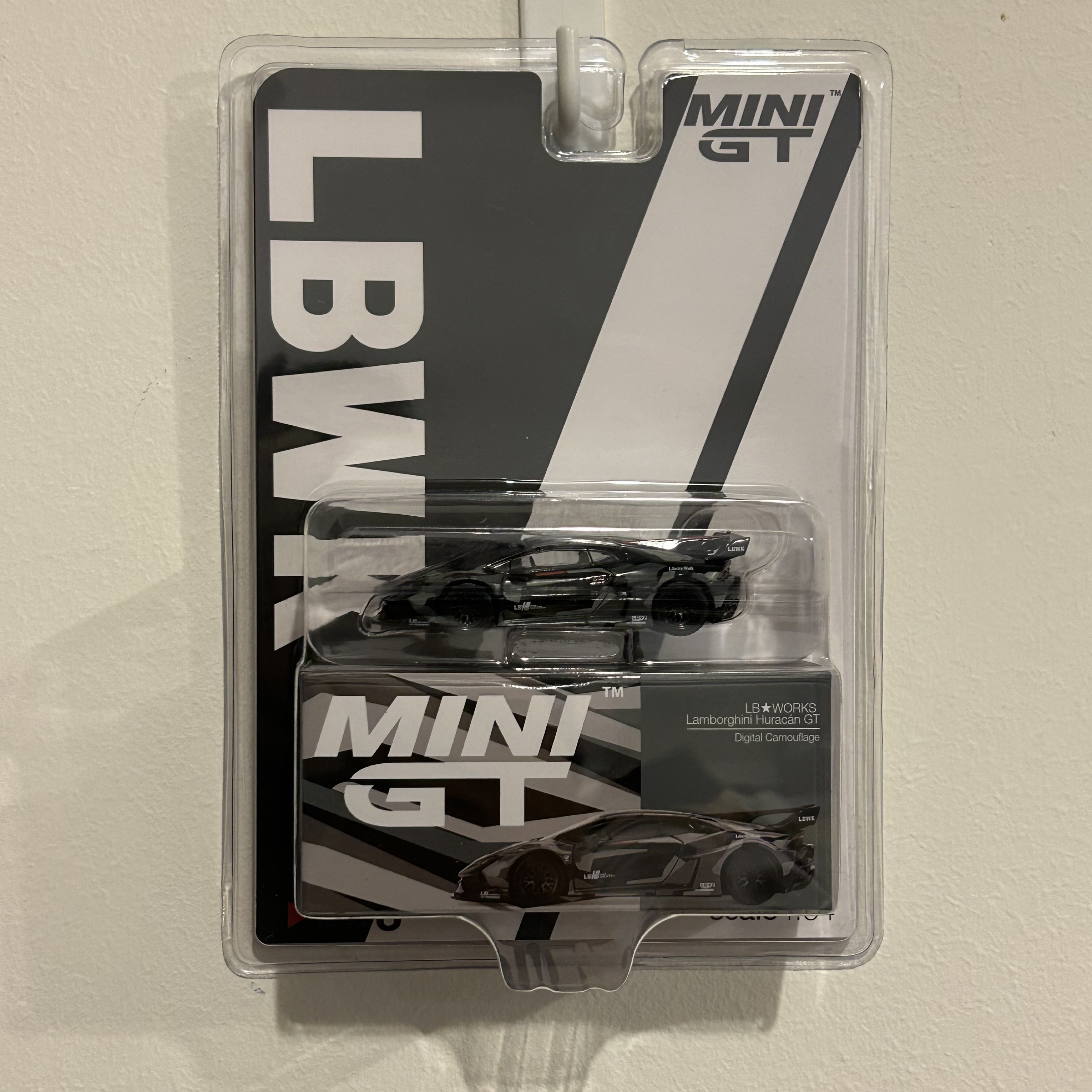 Mini GT #398 LB WORKS Lamborghini Huracán GT Digital Camouflage ...