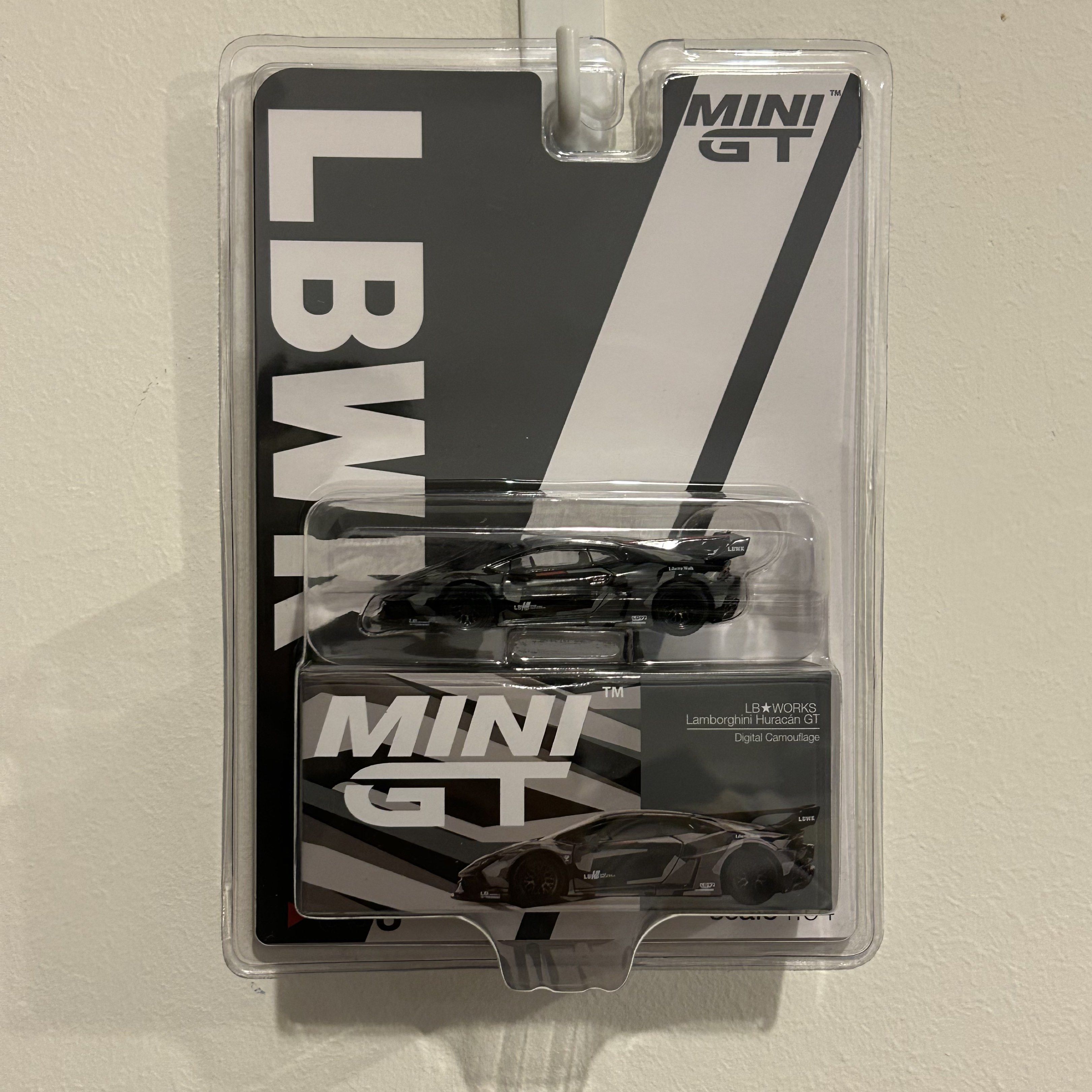 Mini GT #398 LB WORKS Lamborghini Huracán GT Digital Camouflage ...