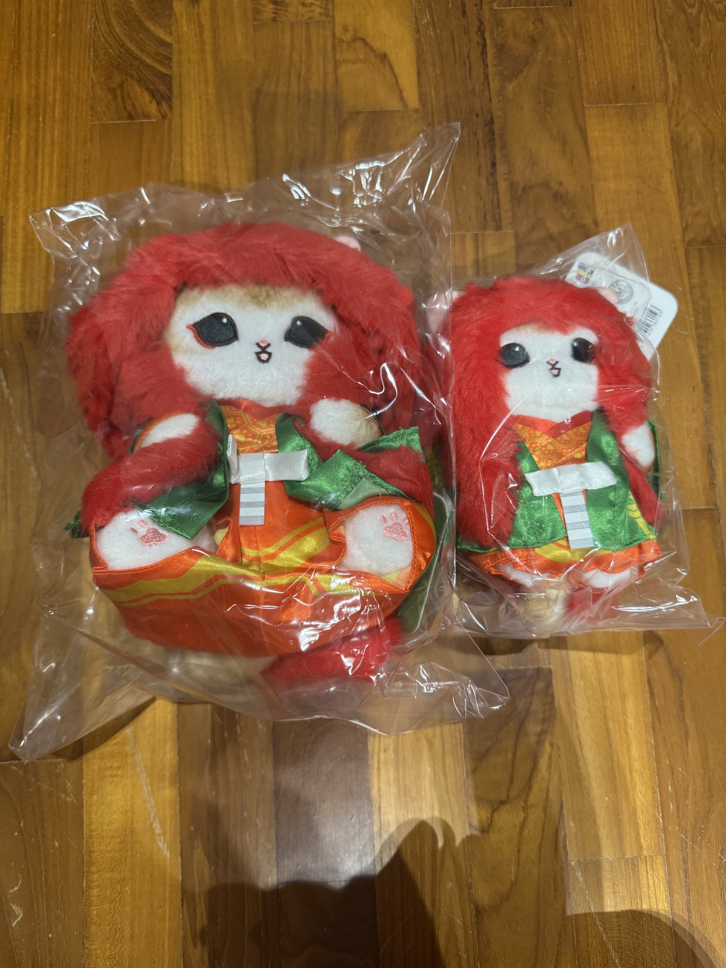 Mofusand kabuki mascot keychain plush, Hobbies & Toys, Toys & Games on ...