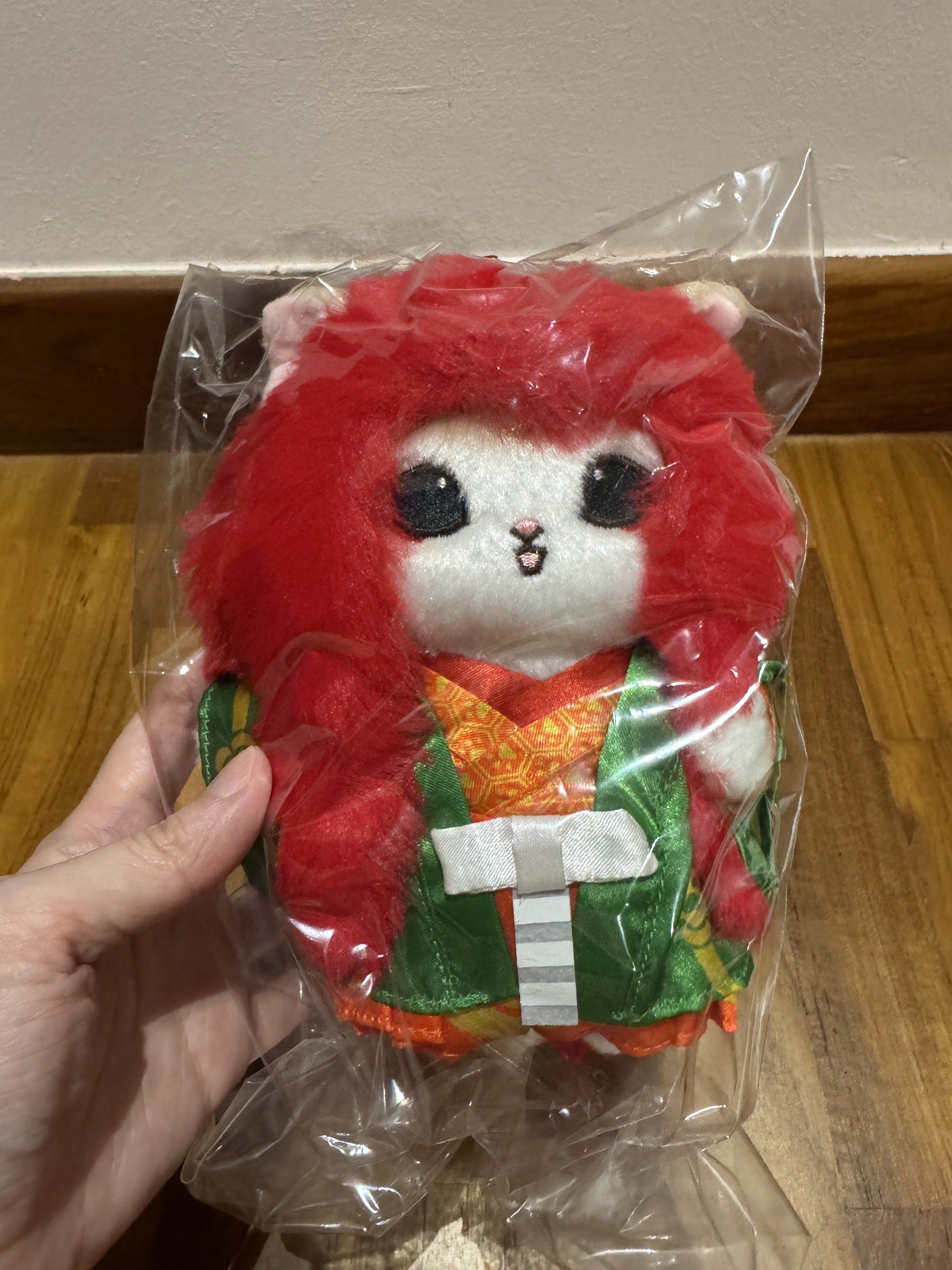 Mofusand kabuki mascot keychain plush, Hobbies & Toys, Toys & Games on ...