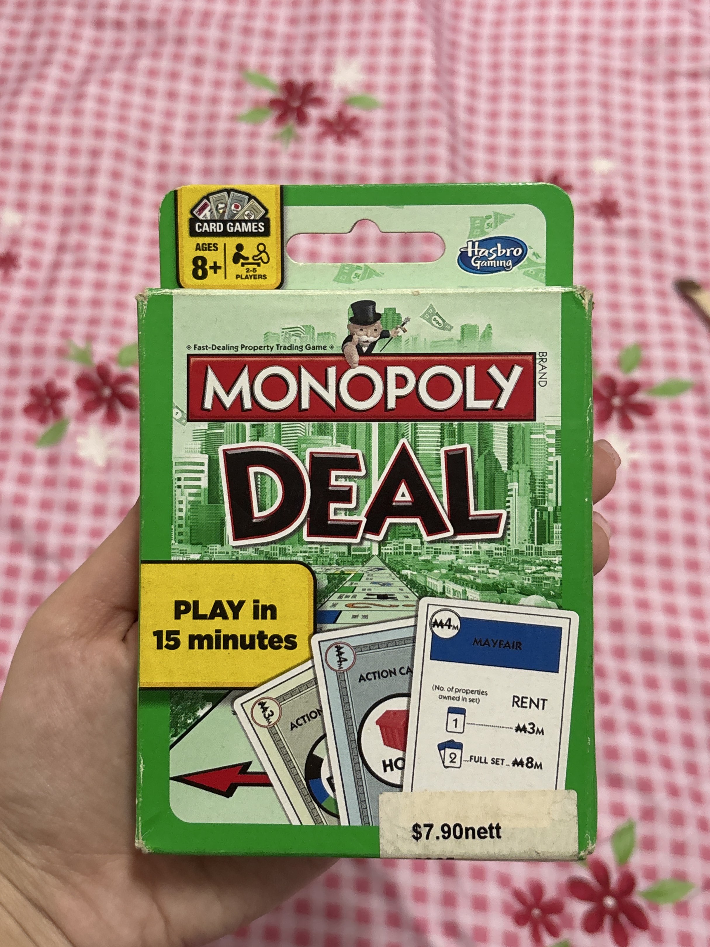 Monopoly Deal Card Game, Hobbies & Toys, Toys & Games on Carousell