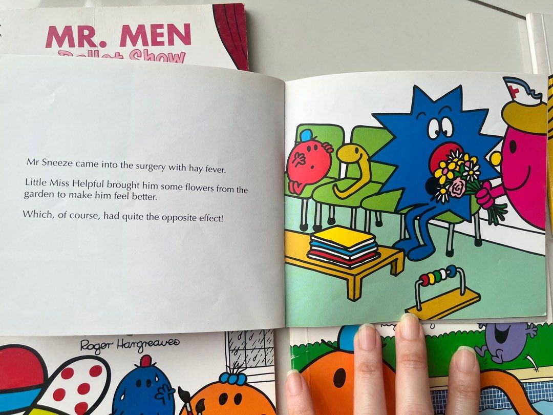 Mr. Men and Little Miss McDonald's Book Set, Hobbies & Toys, Books ...