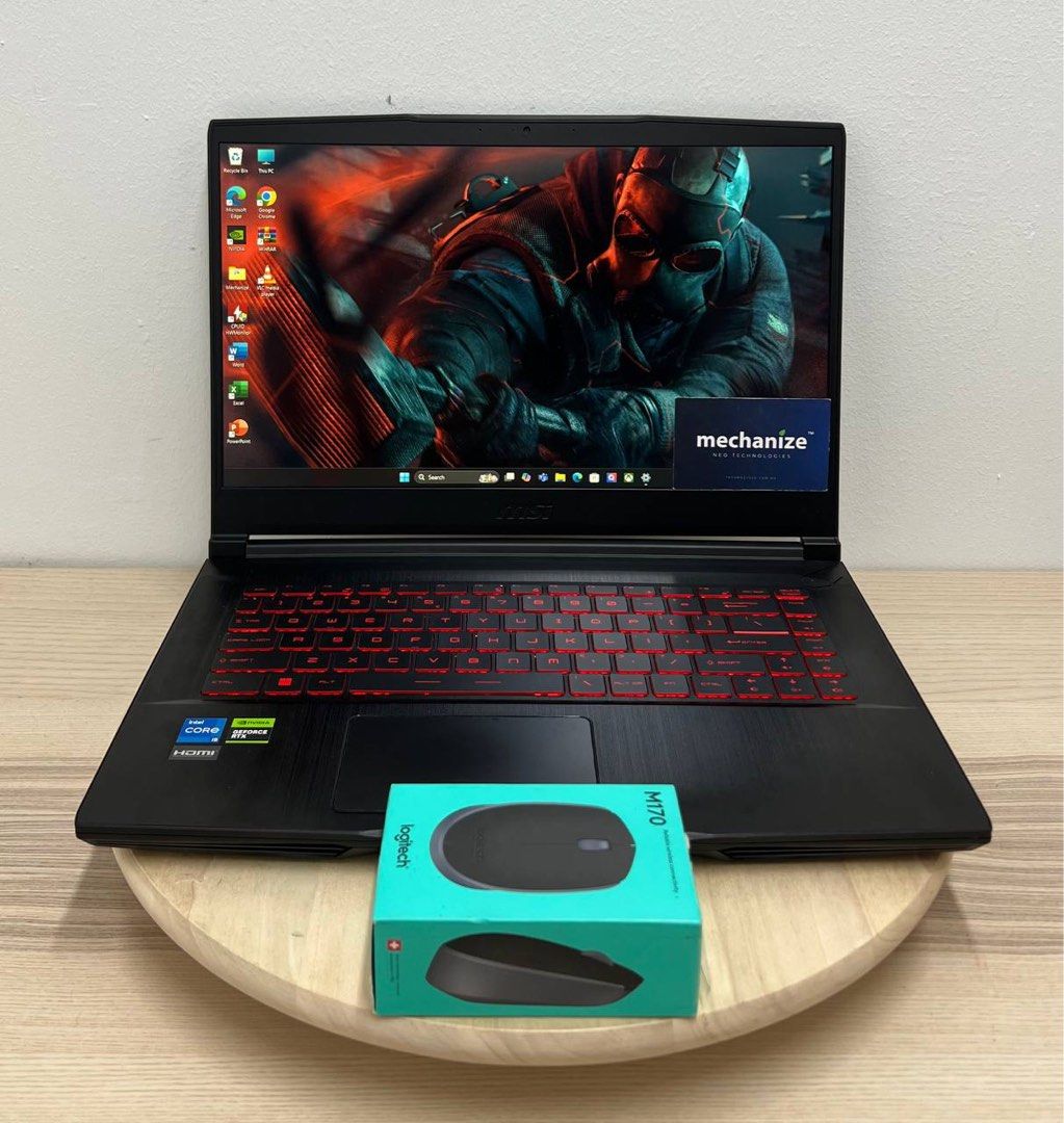MSI Thin Gaming Laptop i5 11GEN RTX 3050 (FIXED PRICE), Computers ...