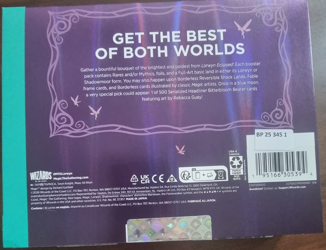 [MTG] Magic the Gathering - Lorwyn Eclipsed - Collector Booster Omega ...