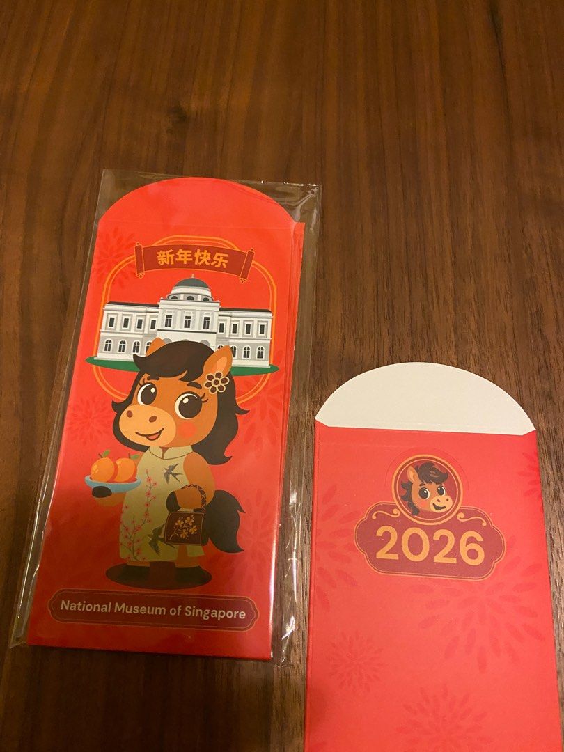 National museum CNY red packet 2026, Hobbies & Toys, Memorabilia ...