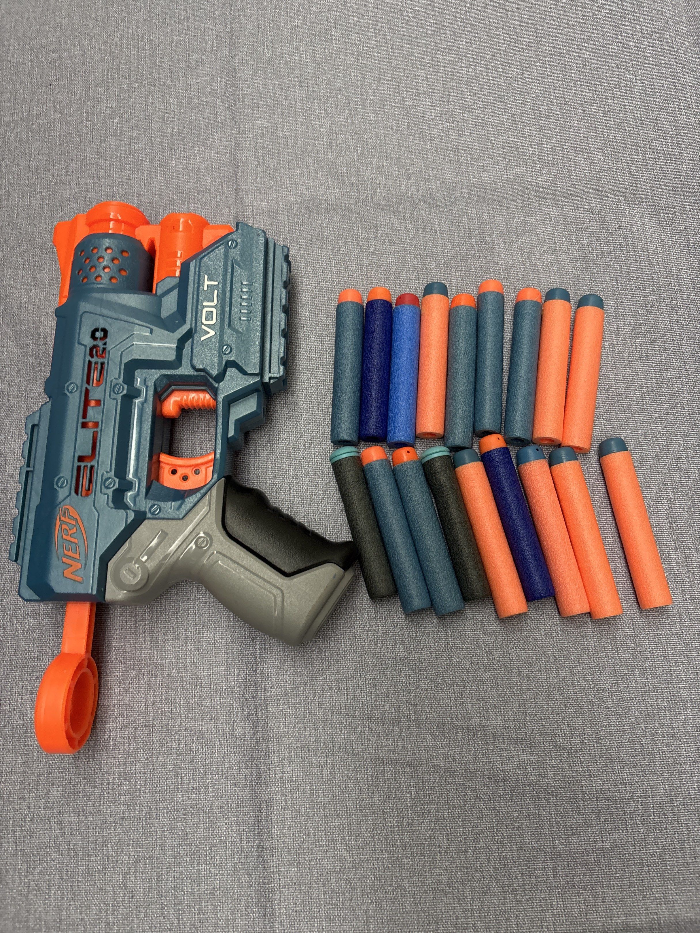 Nerf Elite 2.0 Volt Blaster with Darts, Hobbies & Toys, Toys & Games on ...