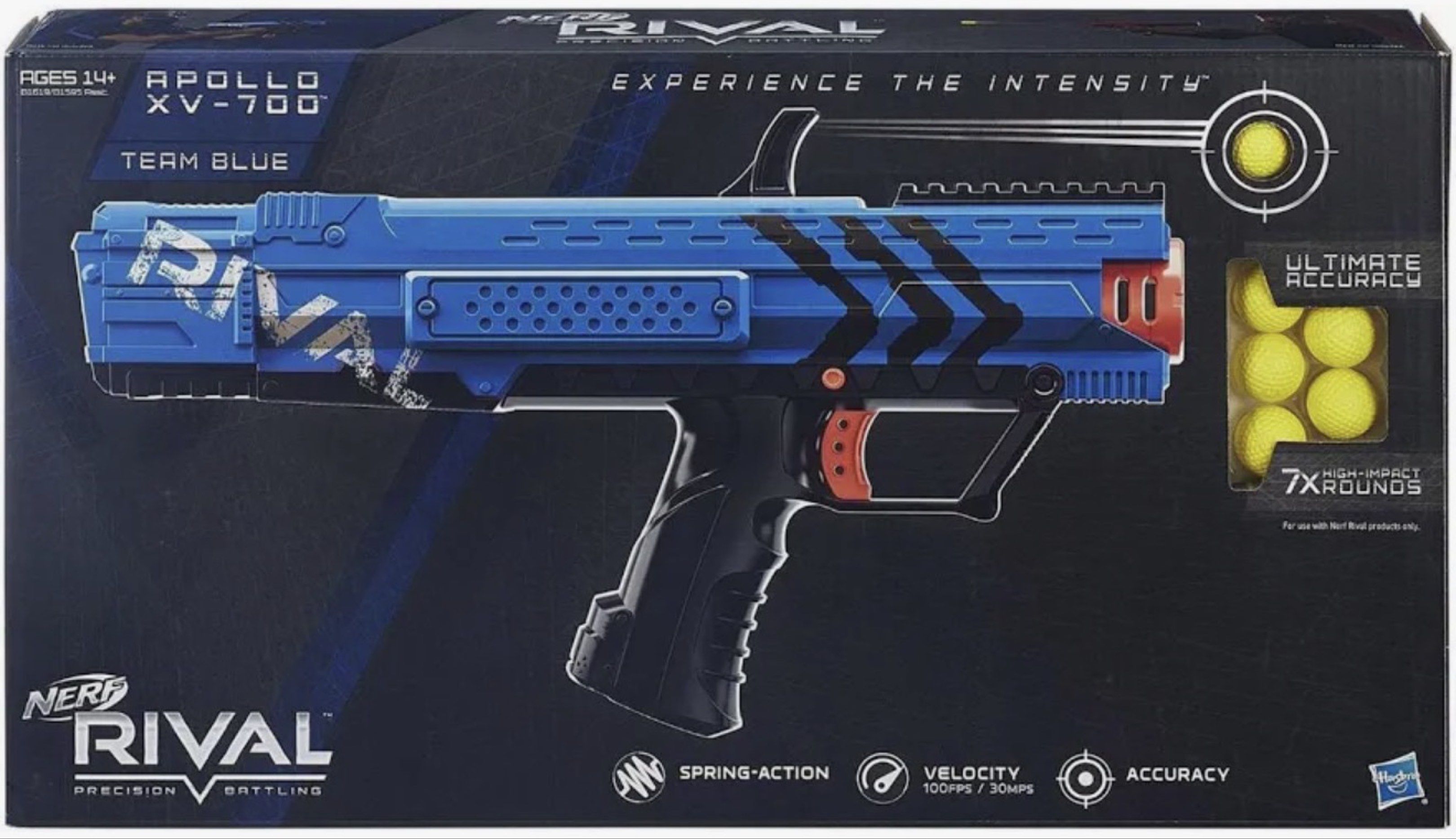 Nerf Rival Apollo XV-700 - Blue, Hobbies & Toys, Toys & Games on Carousell