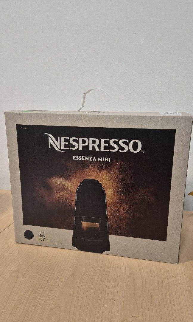 Nespresso Essenza Mini Piano Black Coffee Machine, TV & Home Appliances ...