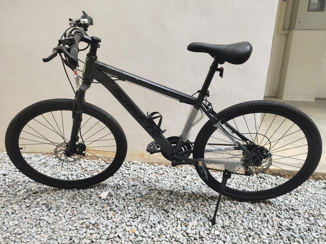 New Black Mountain Bike with Disc Brakes, Sports Equipment, Bicycles ...