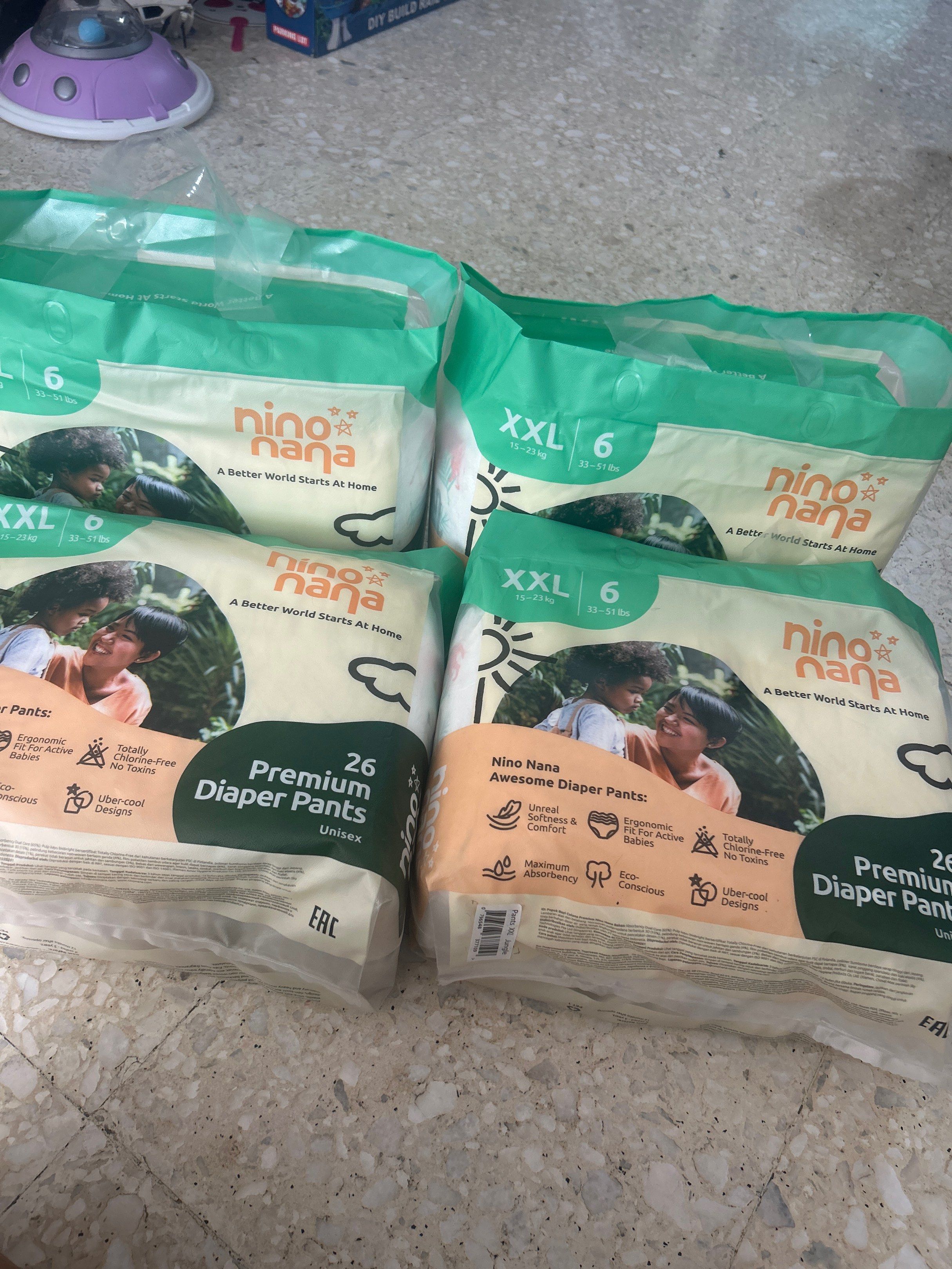 Nino Nana & MamyPoko Diapers - Various Sizes, Babies & Kids, Bathing ...