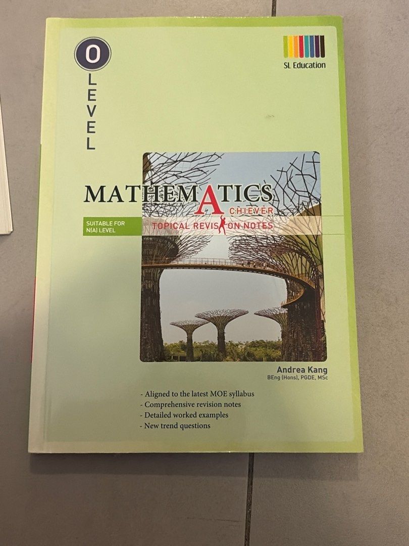 O Level Mathematics Topical Revision Notes, Hobbies & Toys, Books ...