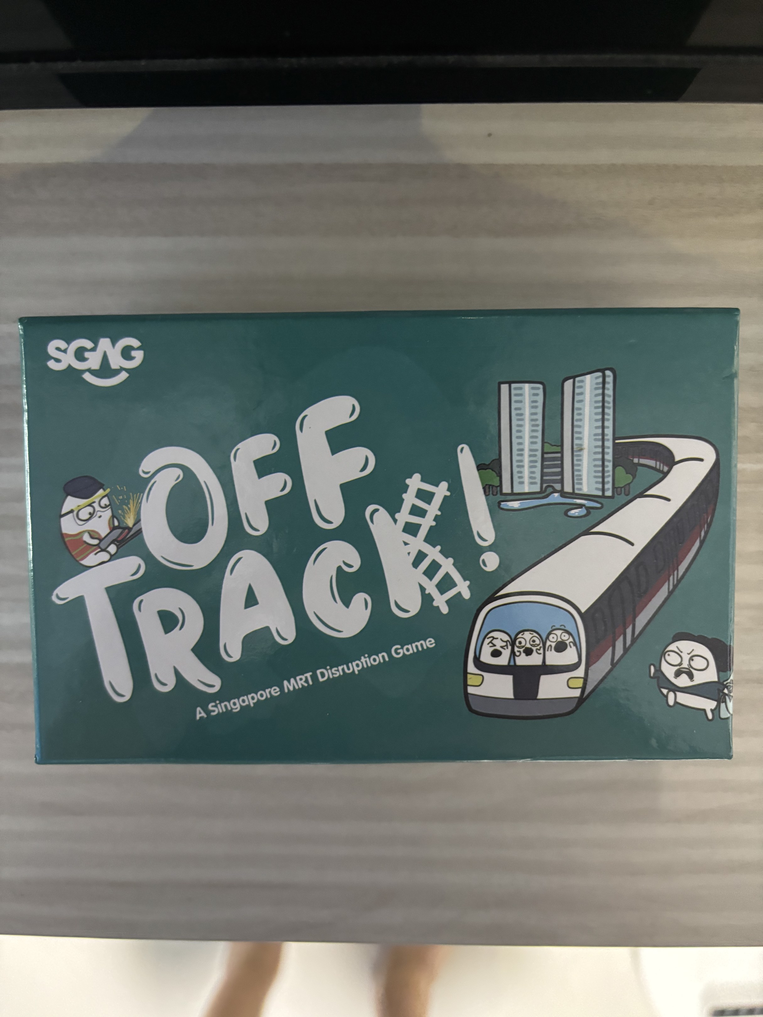 Off Track! Singapore MRT Disruption Game, Hobbies & Toys, Toys & Games ...