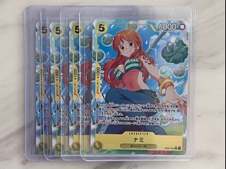 One Piece Card Game - Nami OP01-004, Hobbies & Toys, Toys & Games on ...