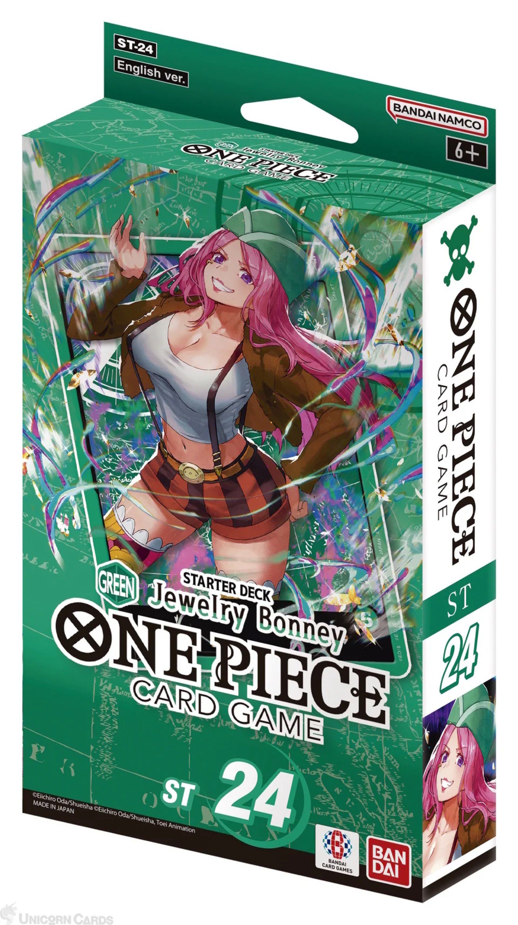 One Piece Card Game Starter Deck ST-24 Jewelry Bonney, Hobbies & Toys ...