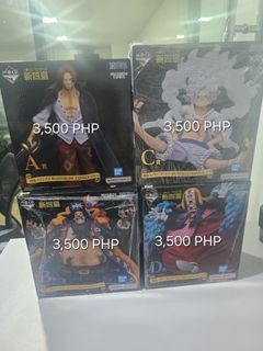 (LOOSE) One Piece Figure Set - Shanks, Ace, and Law, Hobbies & Toys ...