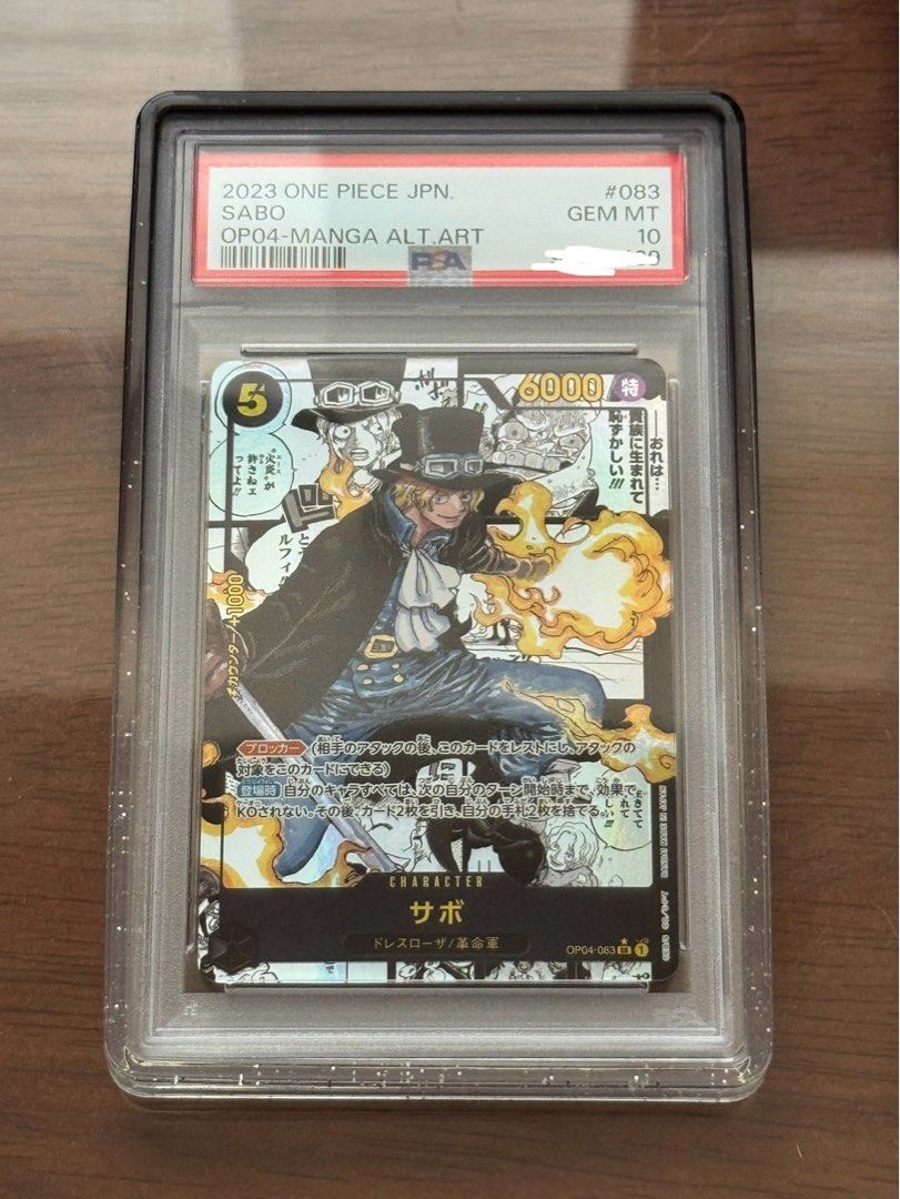 One Piece TCG PSA 10 Manga / SPs, Hobbies & Toys, Toys & Games on Carousell