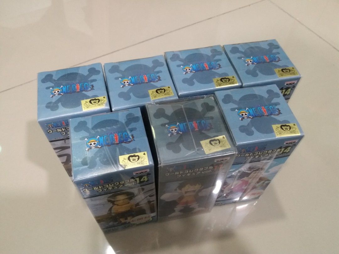 One Piece World Collectable Figure Vol.14 wcf marine rare, Hobbies ...