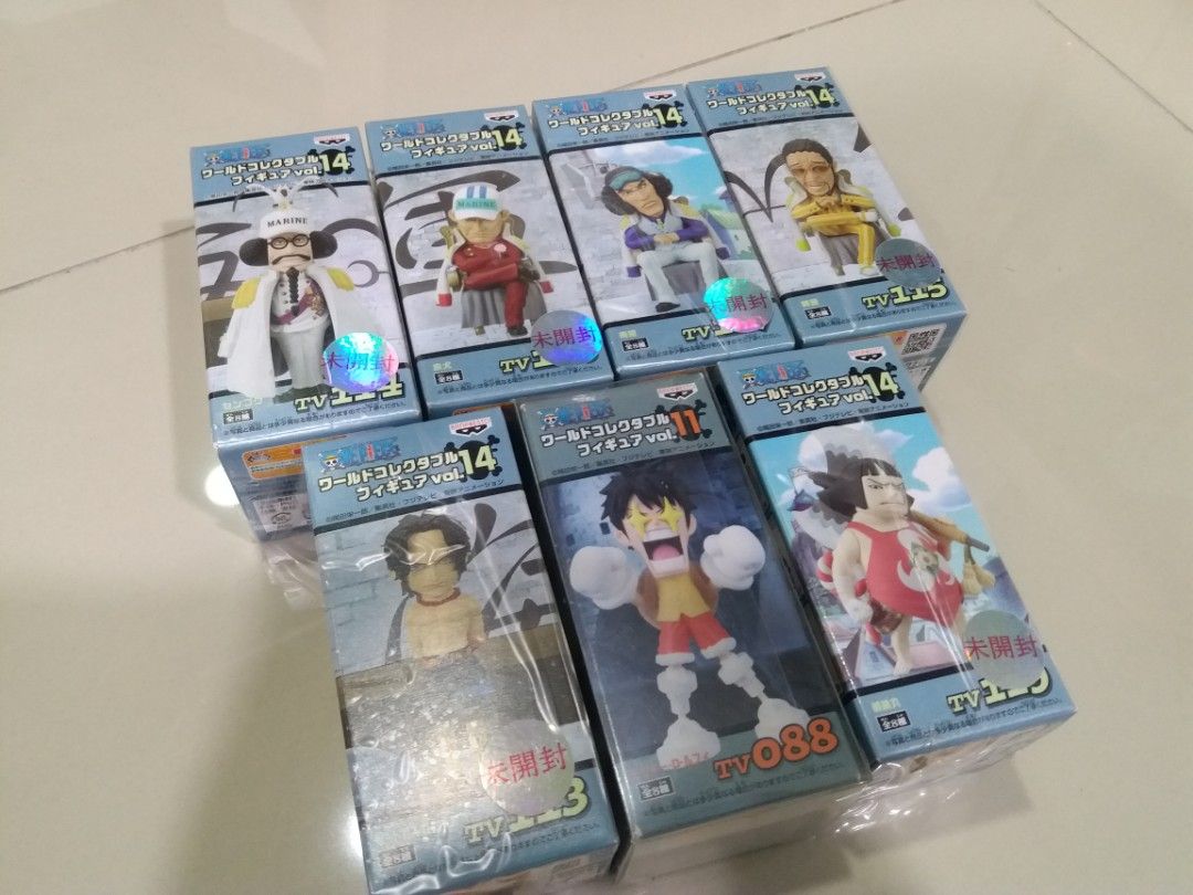 One Piece World Collectable Figure Vol.14 wcf marine rare, Hobbies ...