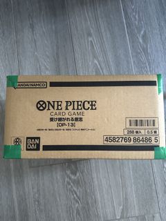 One Piece Card Game - OP-13 Case (Green tape), Hobbies & Toys, Toys ...