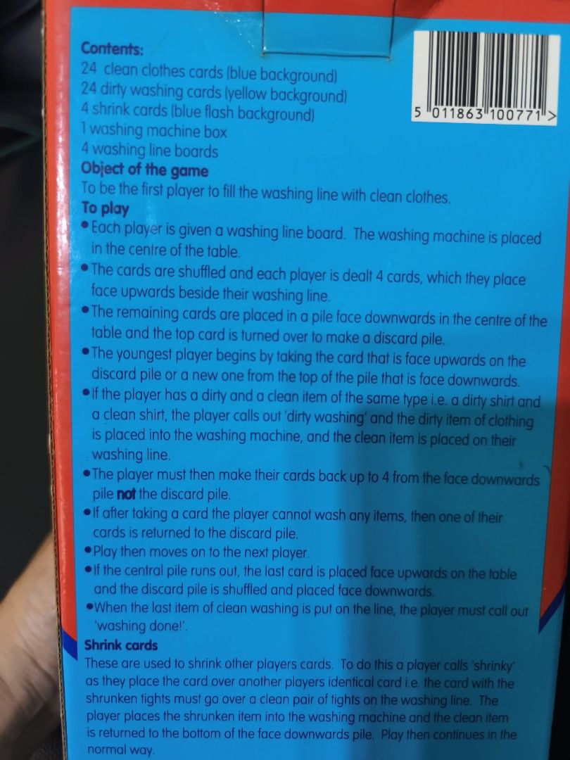 Orchard Toys Washing Machine Game, Hobbies & Toys, Toys & Games on ...