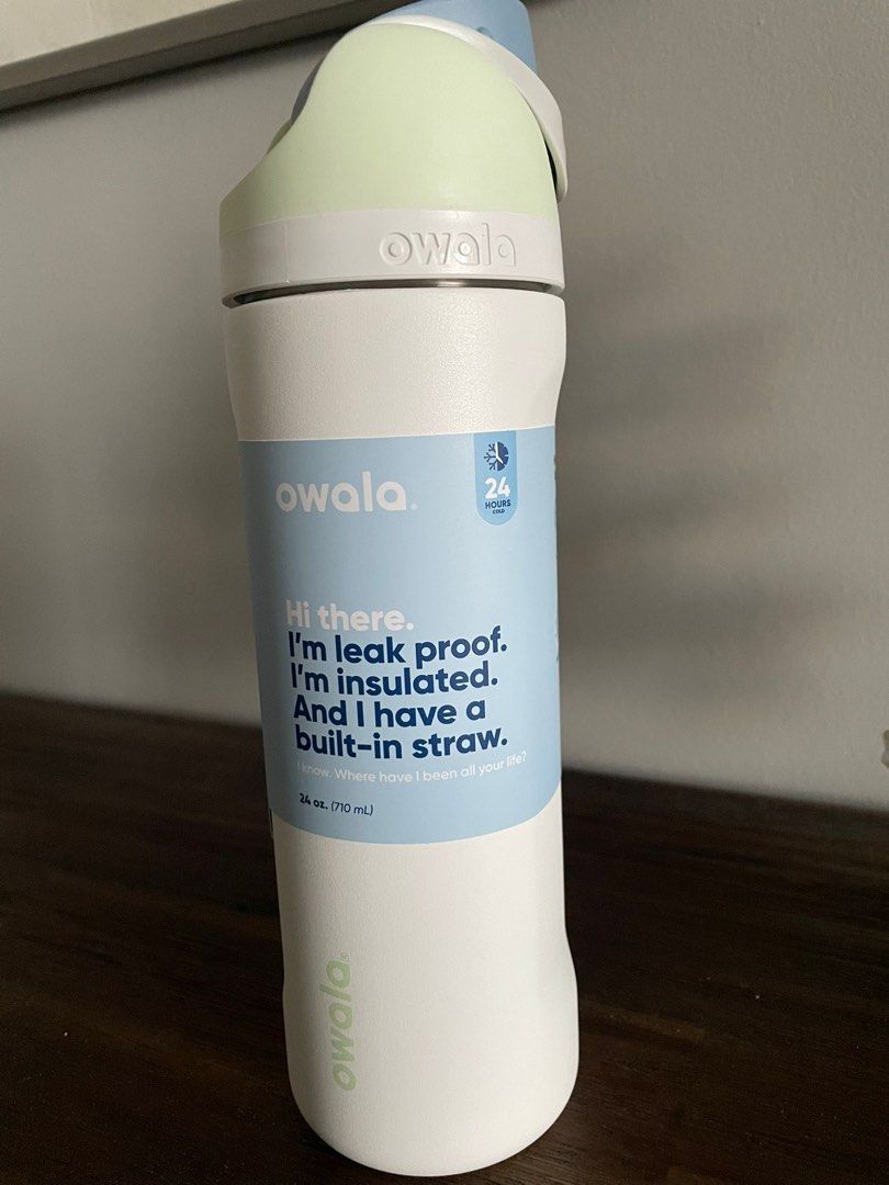 Owala FreeSip Insulated Water Bottle - 24oz, Furniture & Home Living ...