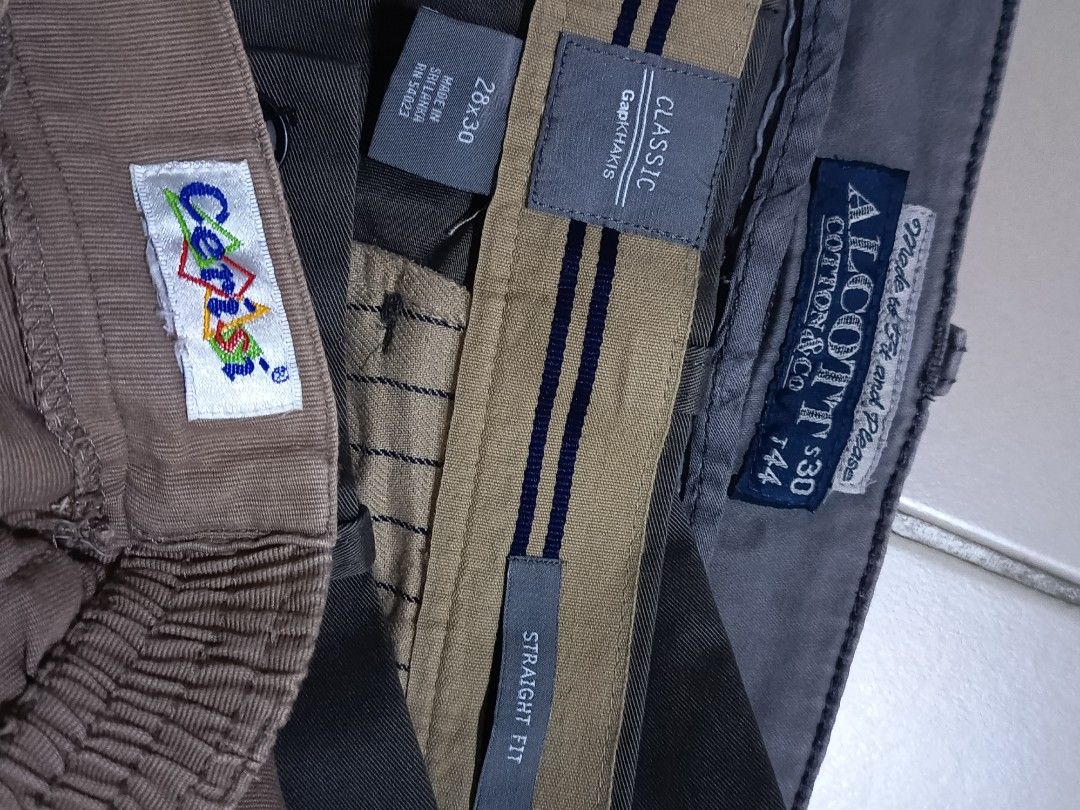 Pants Gap, Alcott, and Cerisi, Men's Fashion, Bottoms, Trousers on ...