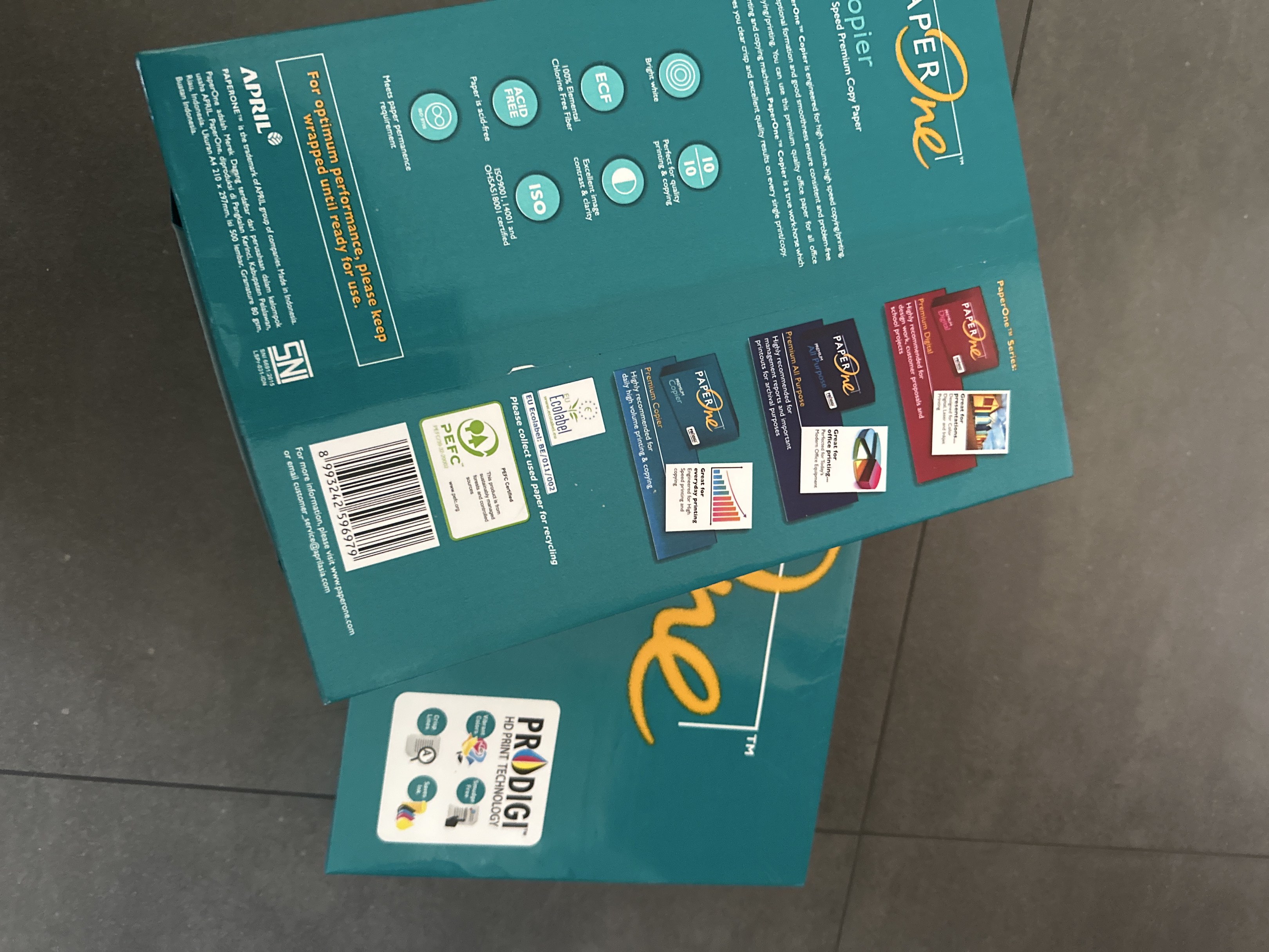 PaperOne Copier A4 Paper - 500 Sheets, Hobbies & Toys, Stationery ...