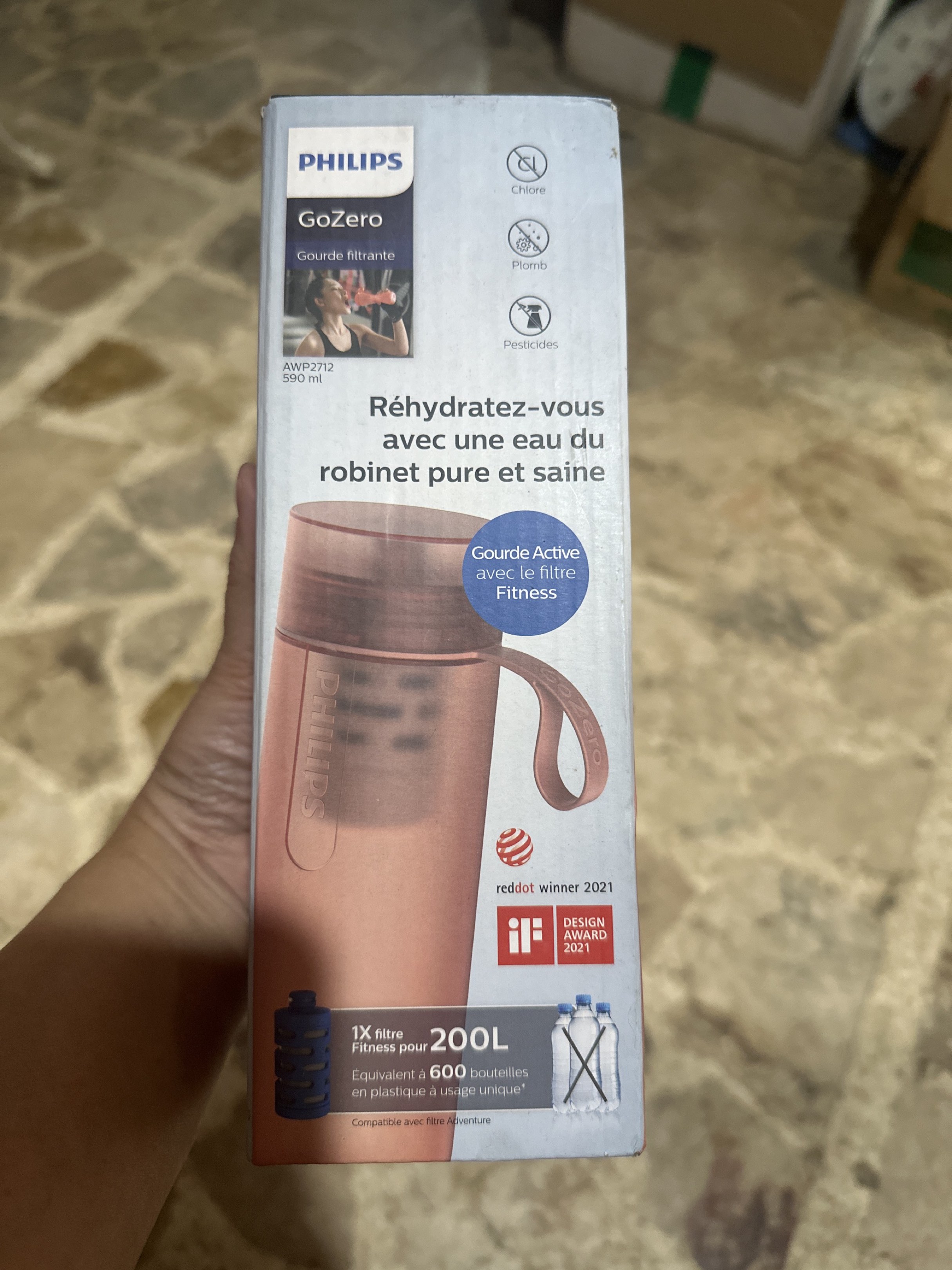 Philips Go Zero water bottle, Furniture & Home Living, Kitchenware ...