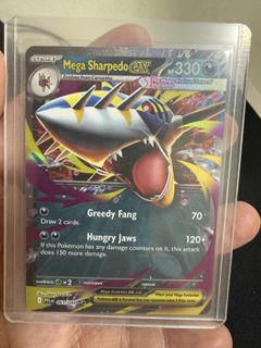 Mega Sharpedo EX Pokemon Card 113/094, Hobbies & Toys, Toys & Games on ...