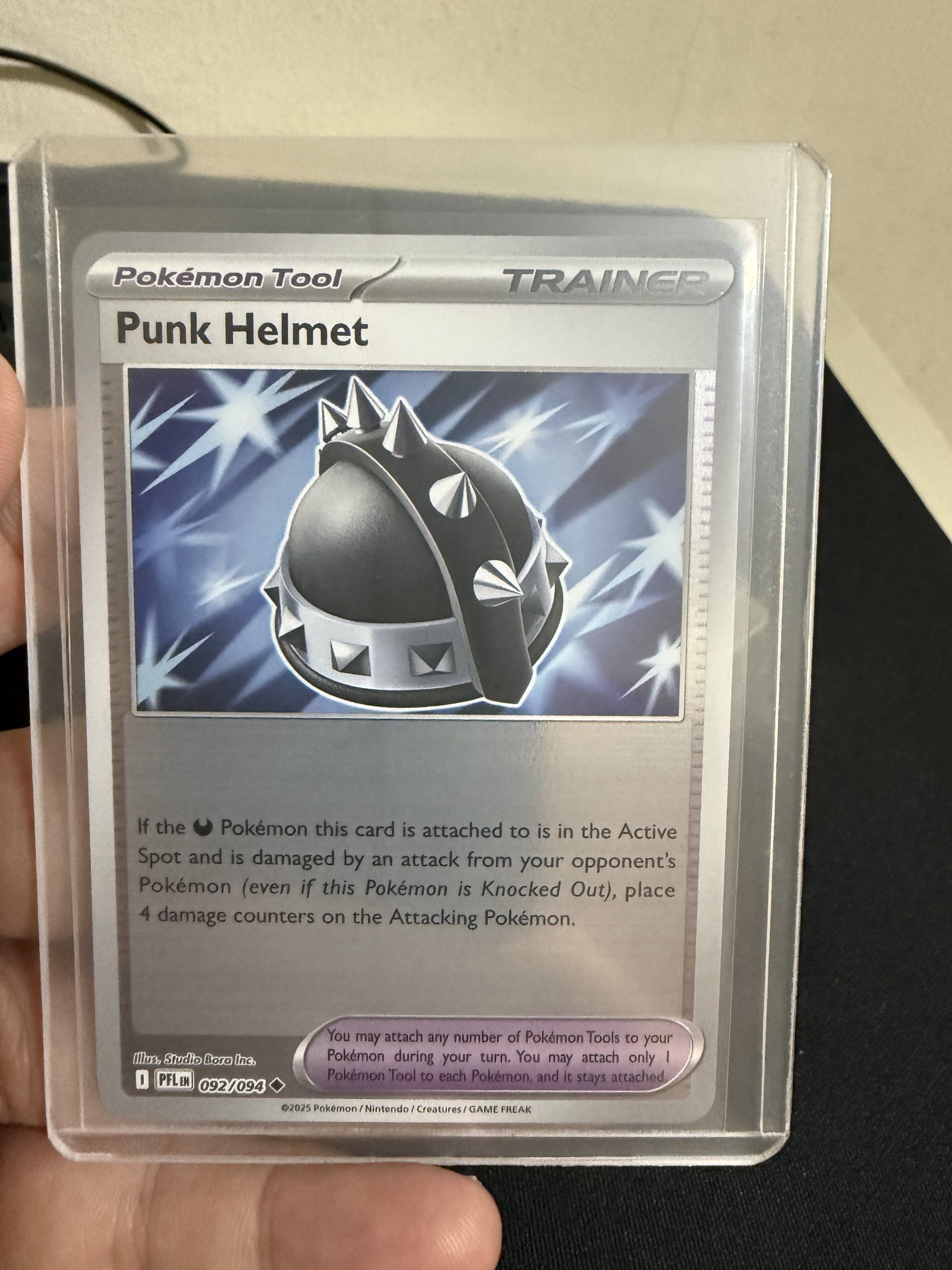 Pokemon Card - Punk Helmet 092/094, Hobbies & Toys, Toys & Games on ...