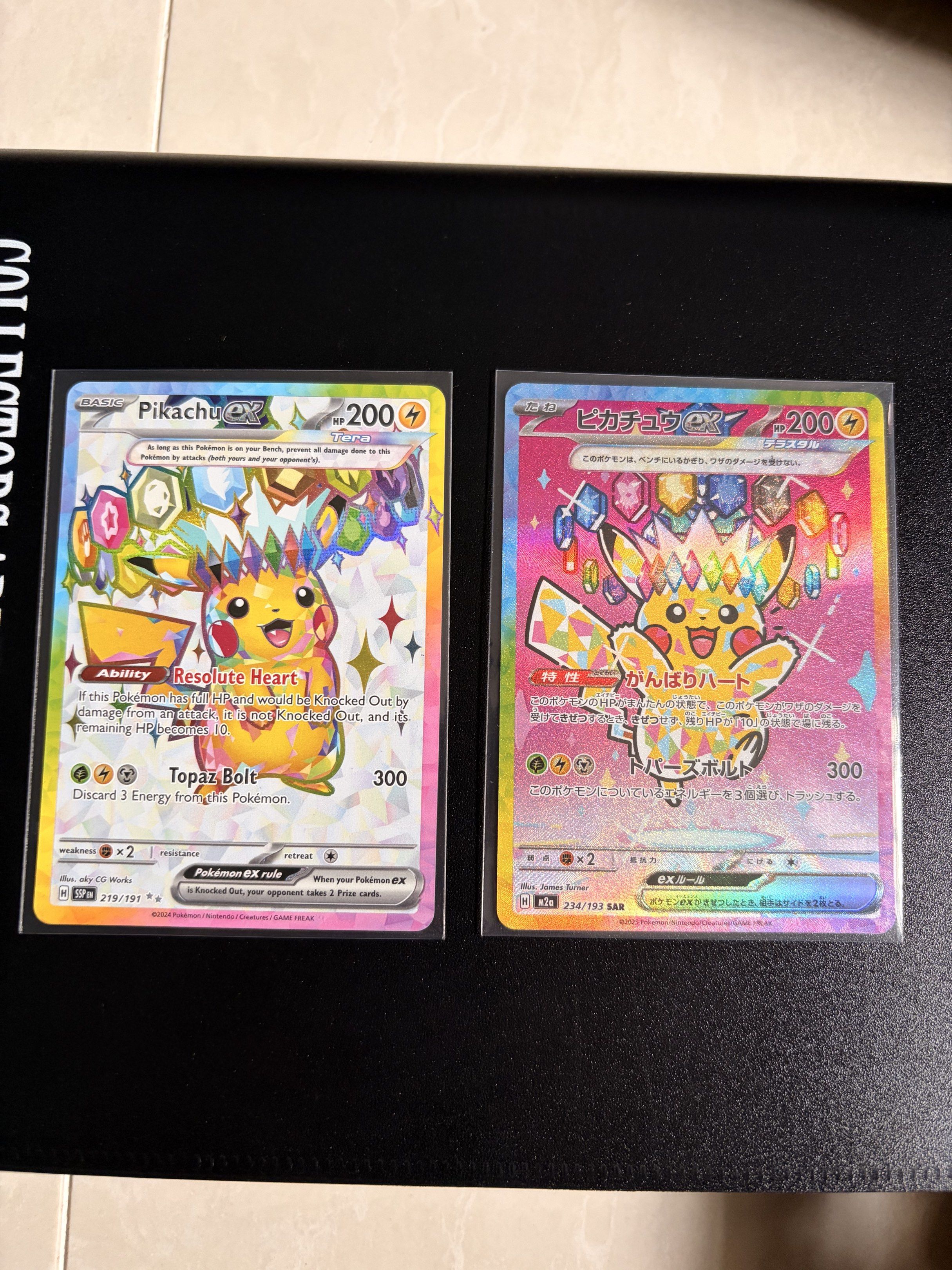 Pokemon Card Mega Dream Pikachu Ex, Surging Sparks Pikachu Ex, Hobbies ...