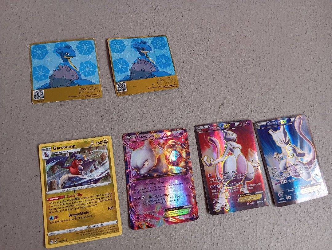 Pokemon Cards - Garchomp, Mewtwo, and More!, Hobbies & Toys, Toys ...