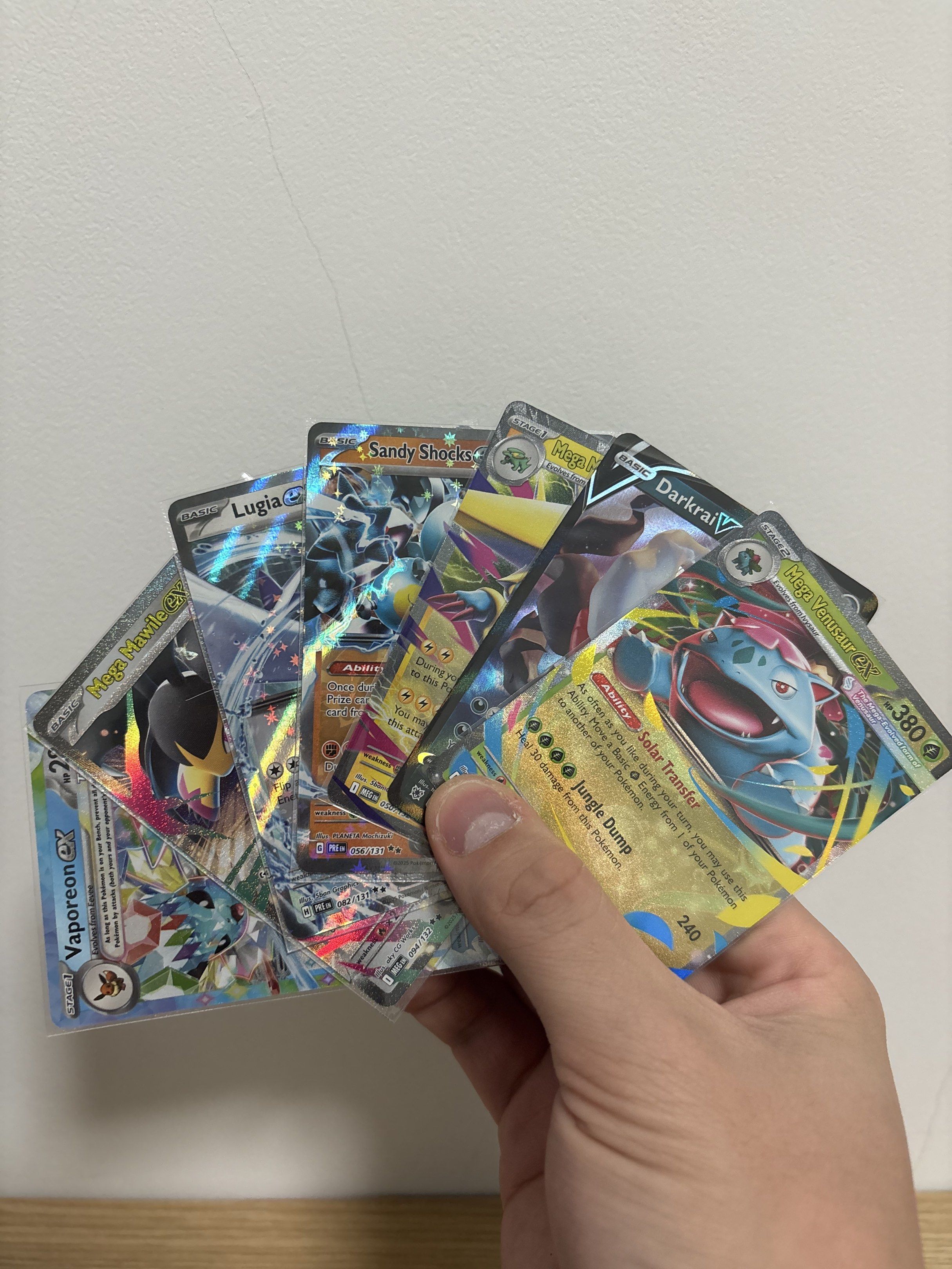 Pokemon Cards - Lugia, Sandy Shocks, Mega Venusaur EX, Hobbies & Toys ...