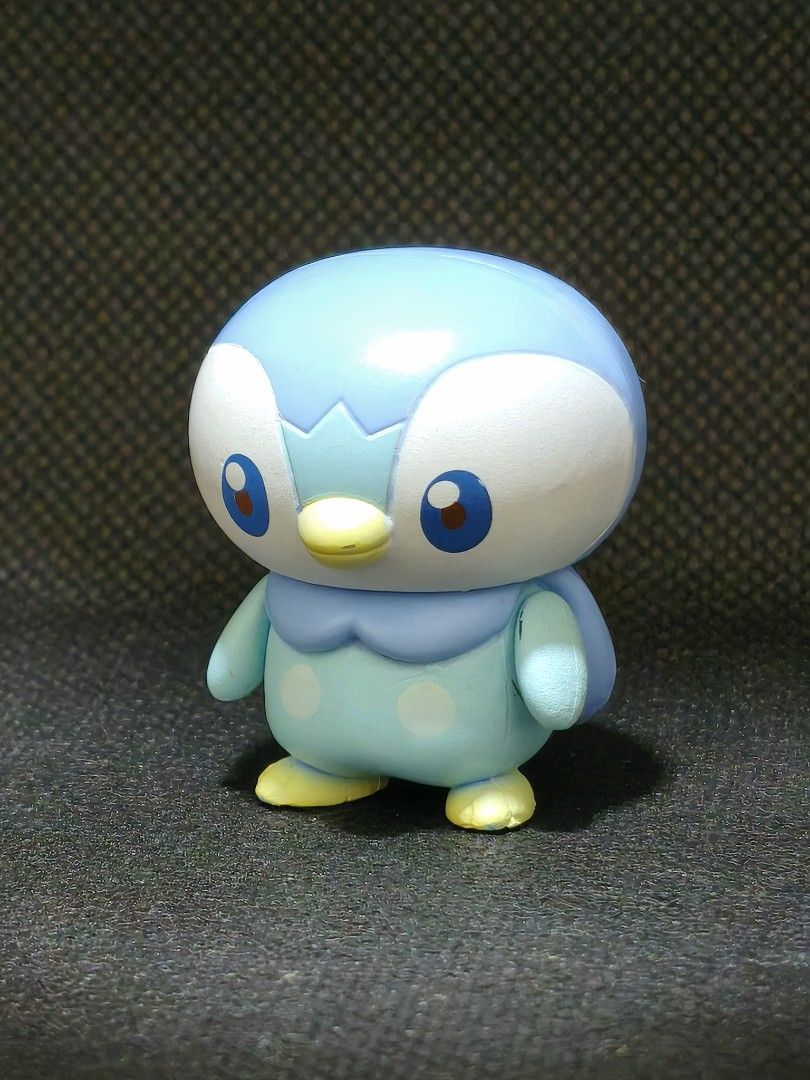 Pokemon Figure - Piplup (Takara Tomy Pokémon Poképiece House Bathroom ...