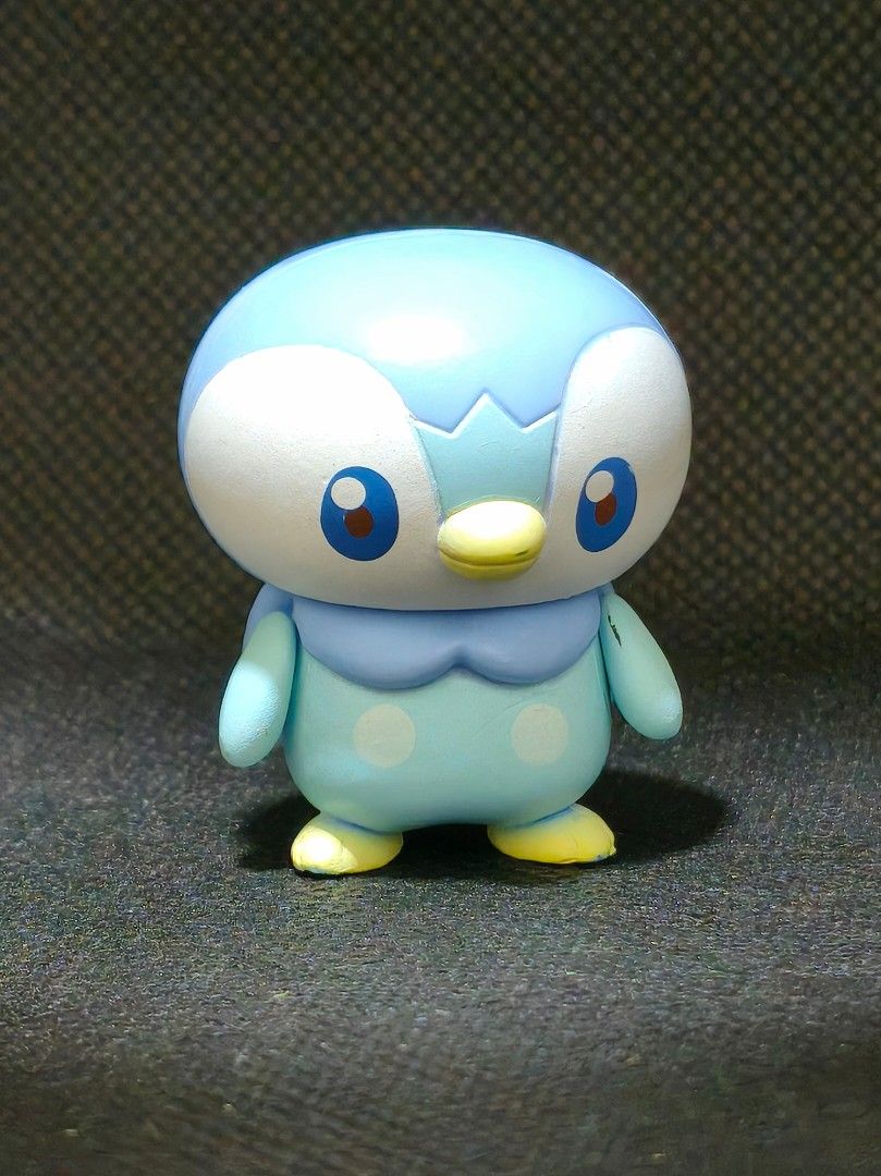 Pokemon Figure - Piplup (Takara Tomy Pokémon Poképiece House Bathroom ...