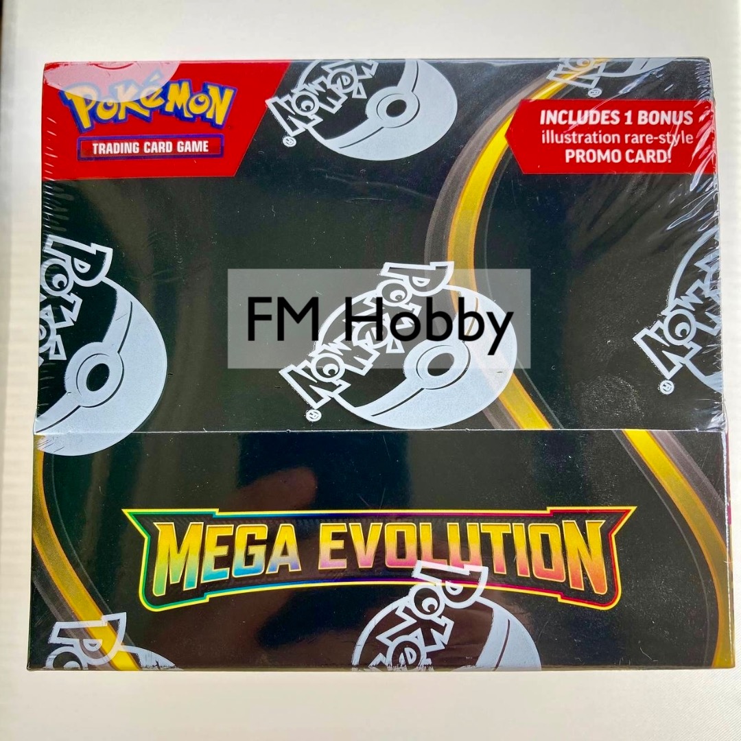 Pokemon ME01 Mega Evolution Enhanced Booster Box (SEALED), Hobbies ...