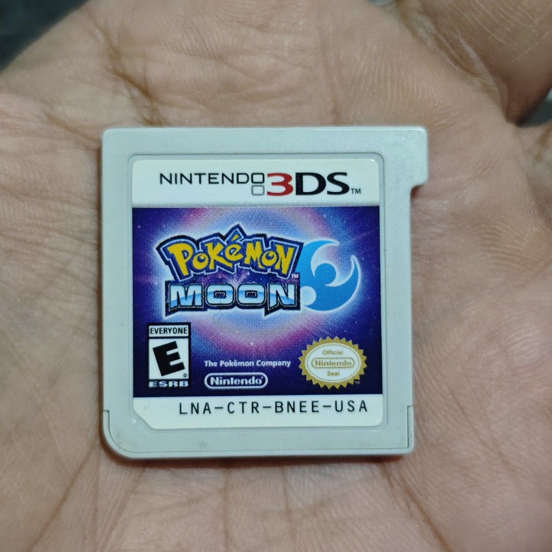 Pokemon Moon 3DS Game, Video Gaming, Video Games, Nintendo on Carousell