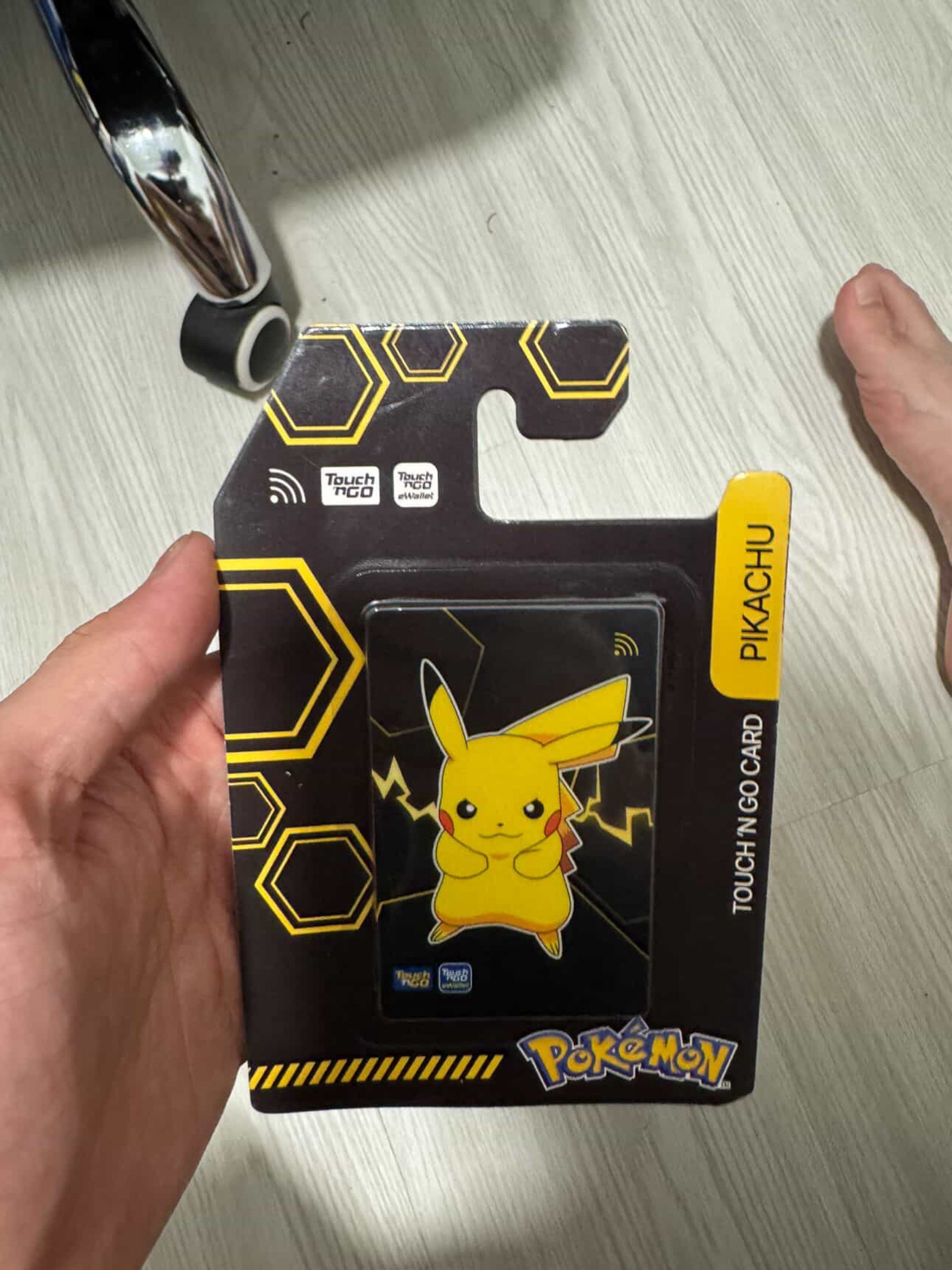 Pokemon Pikachu Touch 'n Go Card, Hobbies & Toys, Toys & Games on Carousell