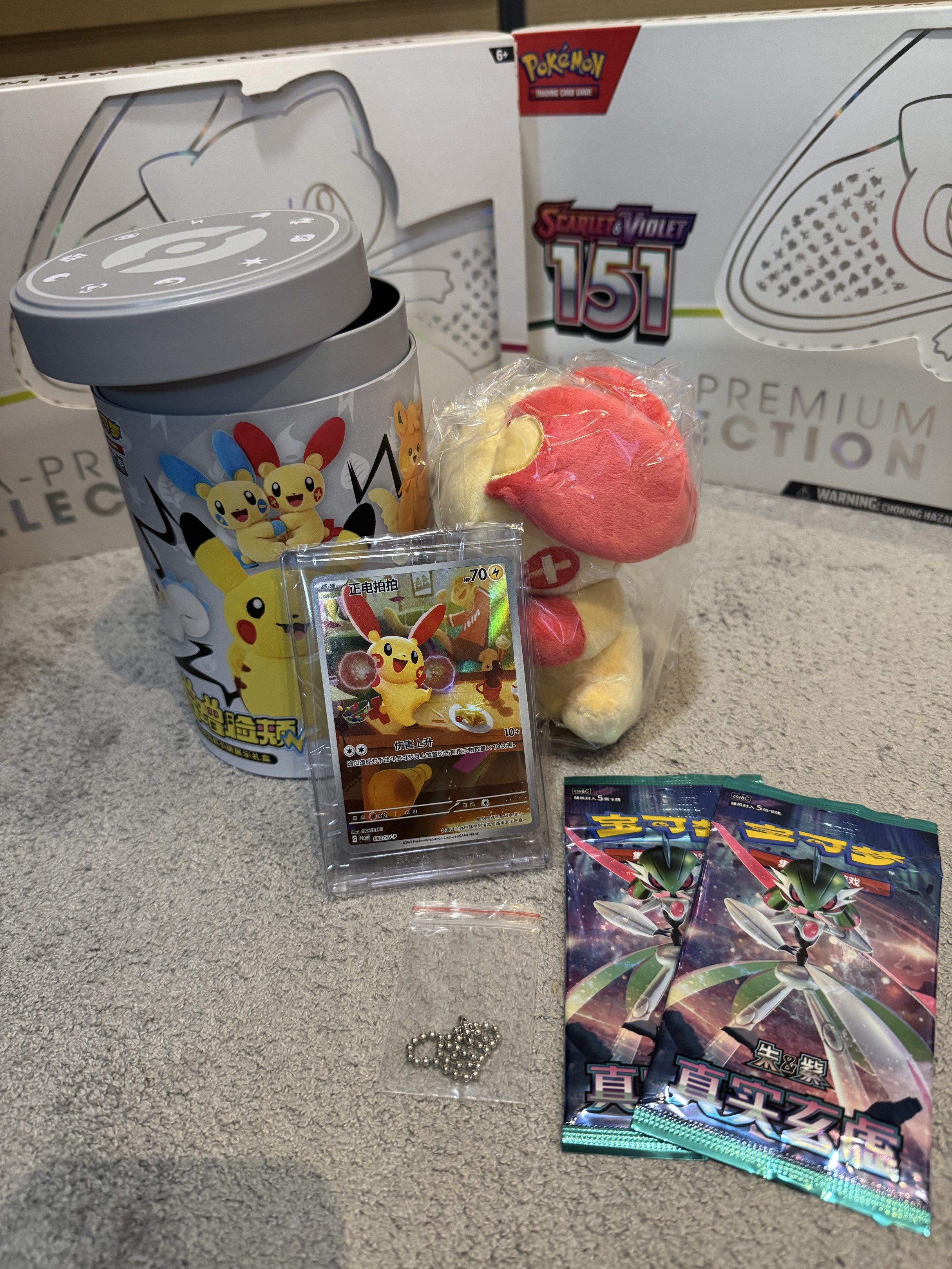 Pokémon Soft Toy Tin (China Exclusive) - Plusle, Hobbies & Toys, Toys ...